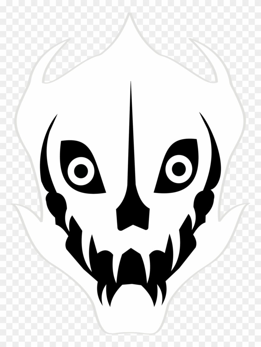 Gaster Blaster Vector By Cak3monst3r - Gaster Blaster Clipart - Full ...