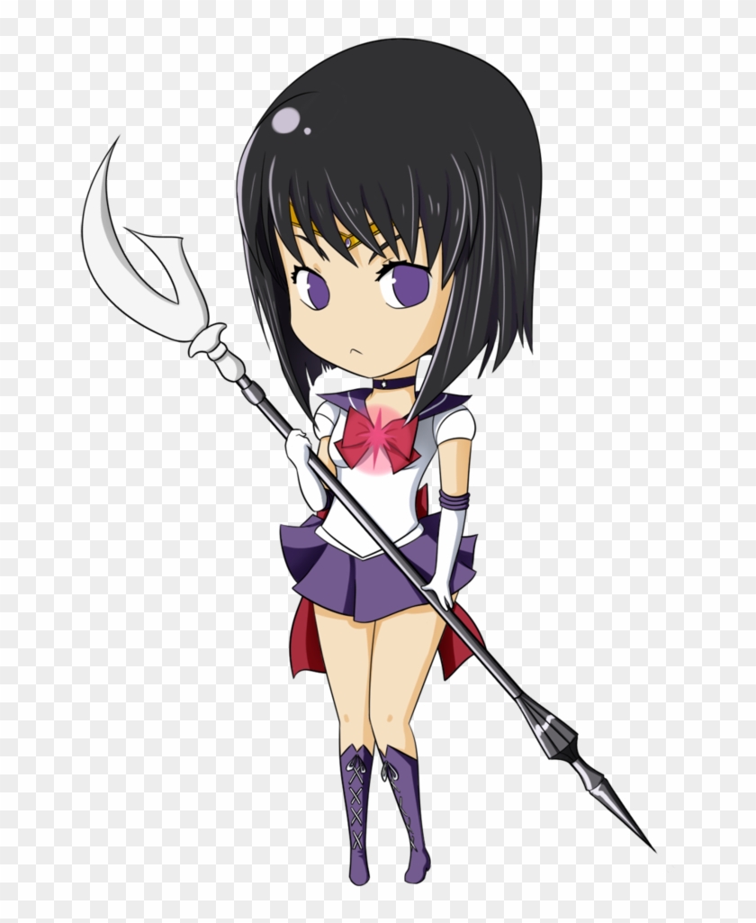 Sailor Saturn By Hachi-michi - Cartoon - Free Transparent PNG Clipart ...