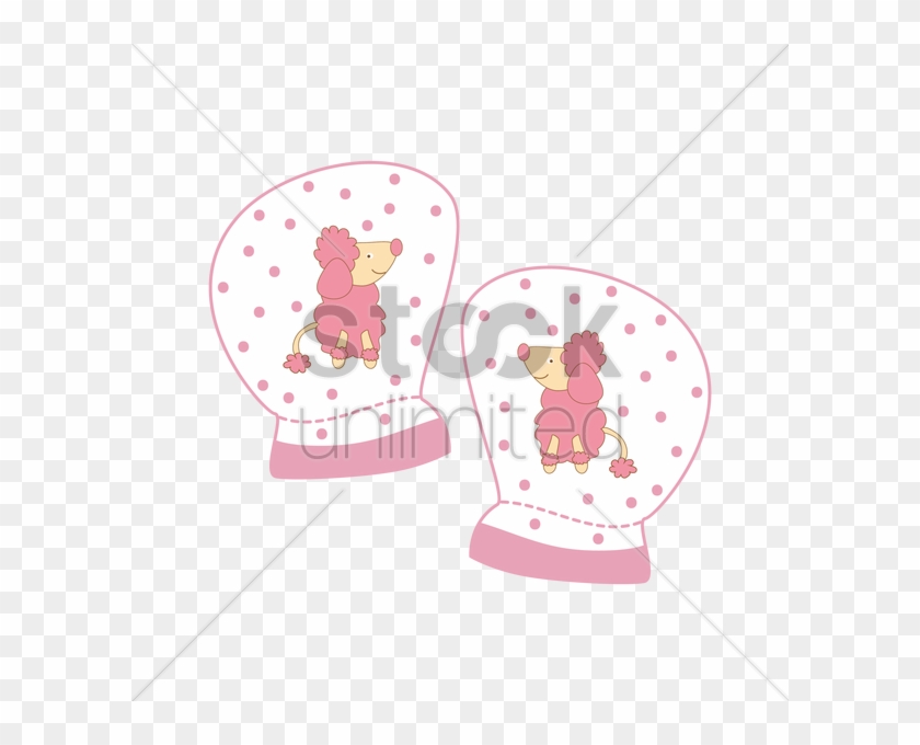 Free Baby Mittens Vector Image - Cartoon - Full Size PNG Clipart Images ...