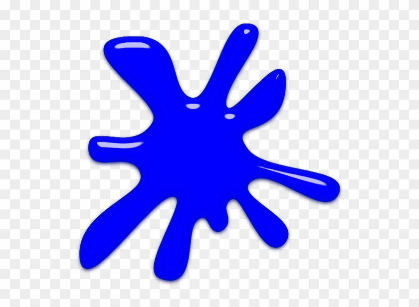 Blue Splat Clipart - Oobleck Clipart - Free Transparent PNG Clipart ...