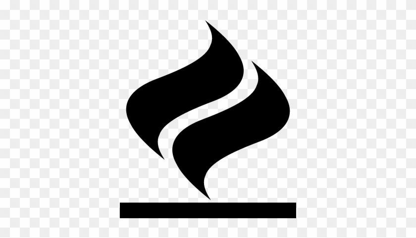 Fire Double Flame Symbol Vector - Fire Flame Icon Png - Full Size PNG ...