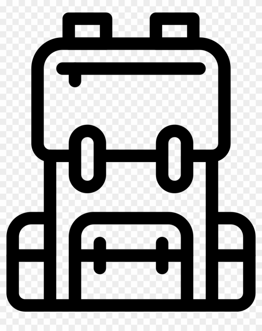Backpack Streamline Trekking Comments - Backpack Icon Png - Full Size ...