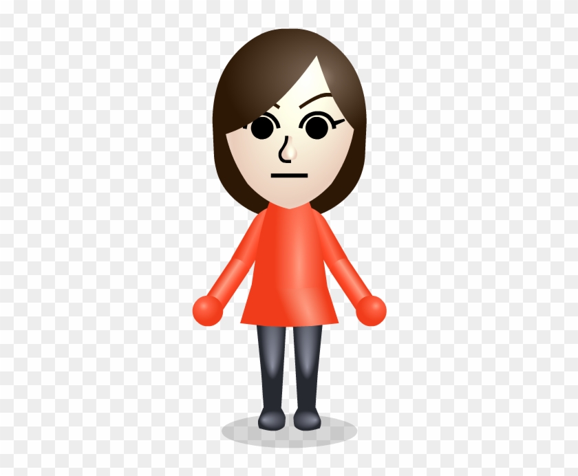 Mii Female - Wii Mii Gif - Full Size PNG Clipart Images Download