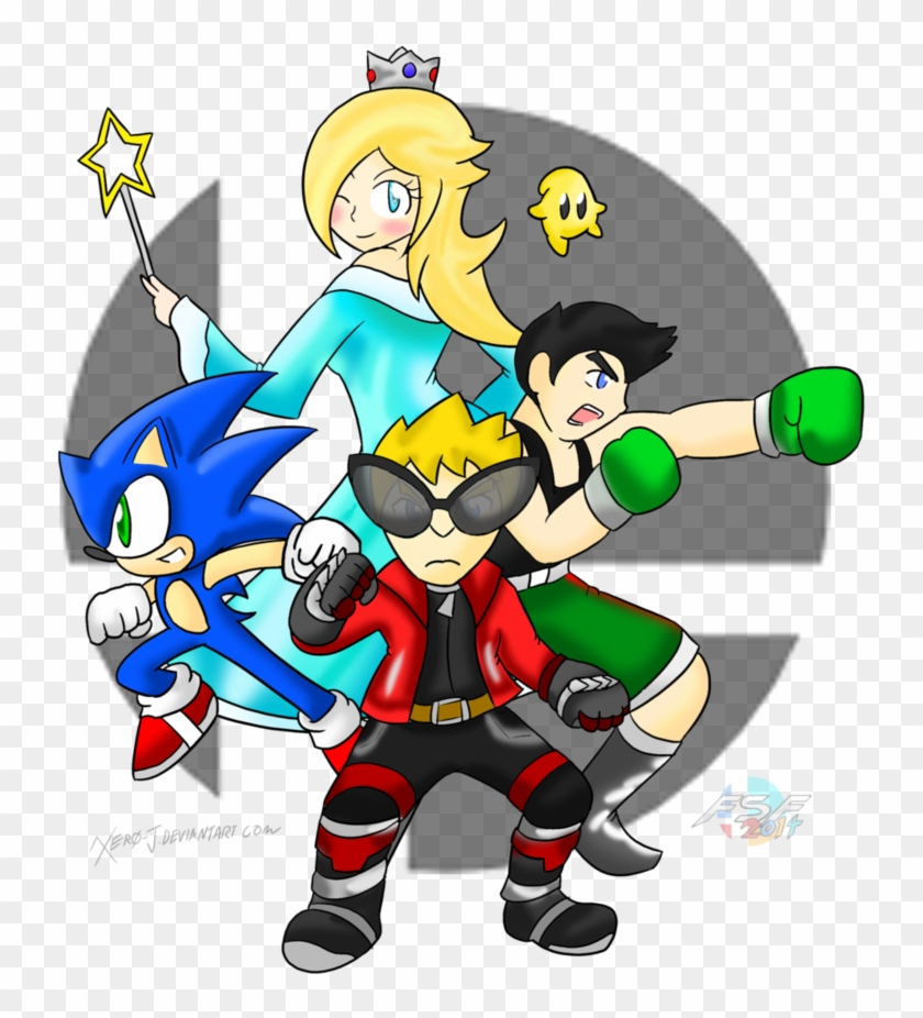 Smash 4's New Mains By - Cartoon - Free Transparent PNG Clipart Images ...