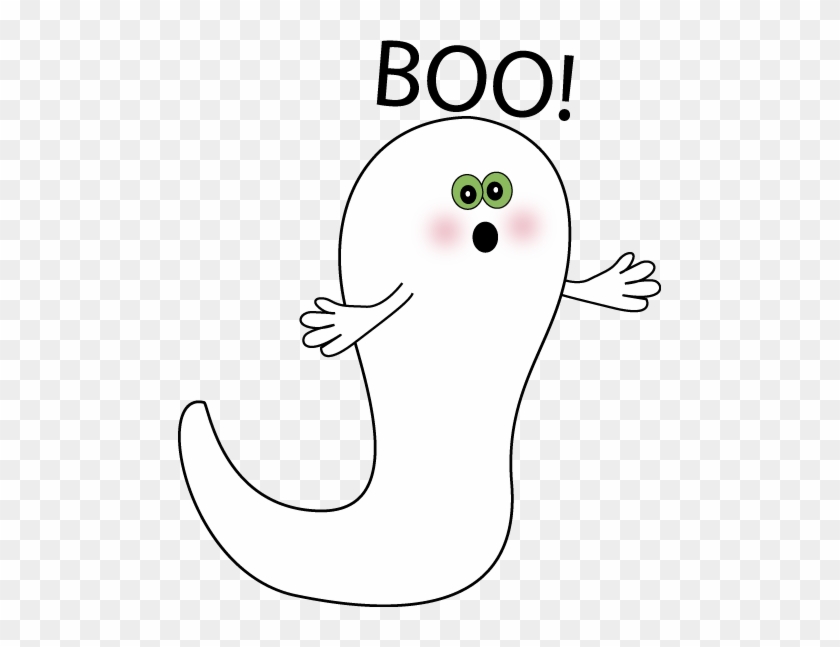 Boo Ghost - Black - Full Size PNG Clipart Images Download