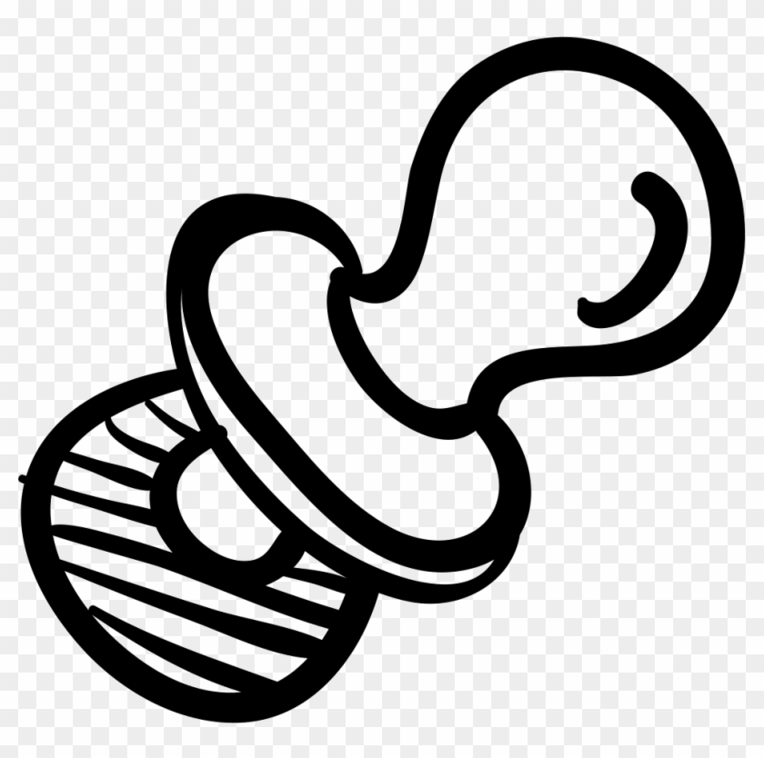 Pacifier Png - Chupon Blanco Y Negro - Free Transparent PNG Clipart ...