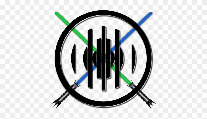 Crossed Lightsabers Force Order Logo By Datrets - Ship's Wheel - Full ...