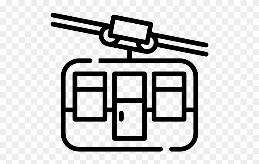 Cable Car Cabin Free Icon - Vector Graphics - Full Size PNG Clipart ...