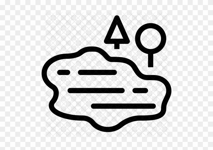 Lake Icon - Lake Icon - Full Size PNG Clipart Images Download