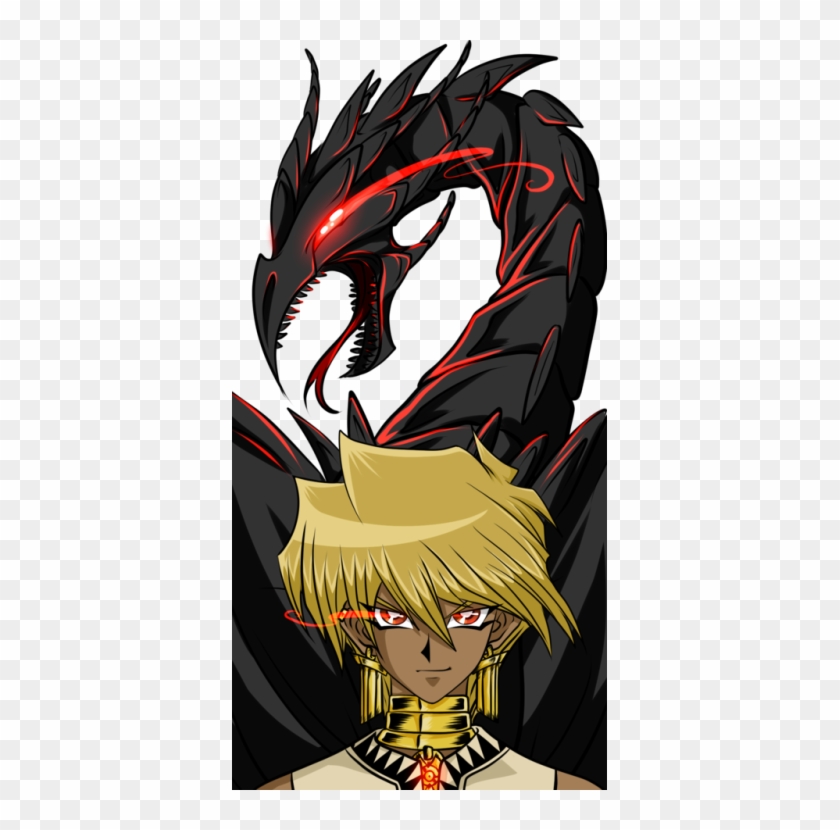 Jono With The Ka Of The Red-eyes Black Dragon - Cartoon - Free ...