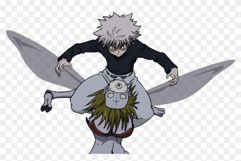 Killua V Mosquito By Doryphish333 - Drawing - Full Size PNG Clipart ...