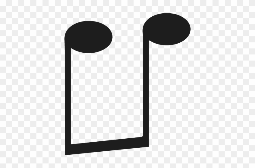 Eighth Note Music Upside Down - Upside Down Music Note - Full Size PNG ...