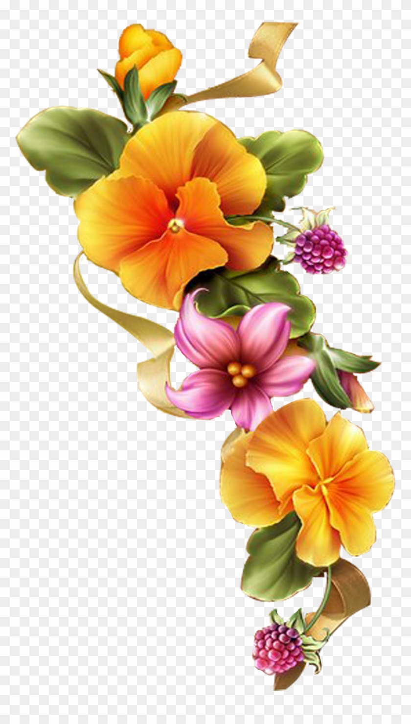 Flowers Clipart - Full Size PNG Clipart Images Download