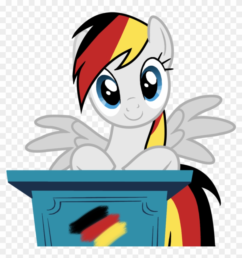 German Pony By Kitfuchs - Mlp German Pony - Full Size PNG Clipart ...