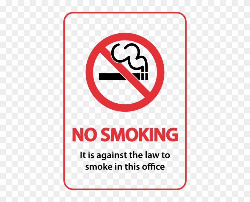 No Smoking Sign Clip Art At Clker - No Smoking Signs High Resolution ...