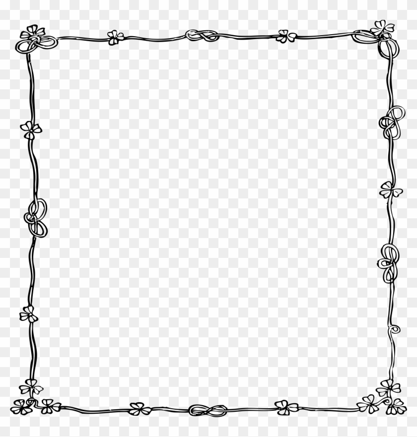 Monogram Svg Frame - Border Clip Art - Full Size PNG Clipart Images ...