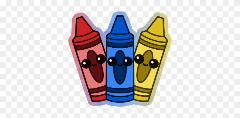 Dd Crayons By Amis0129 - Kawaii Crayons - Full Size PNG Clipart Images ...
