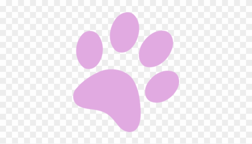 Clipart Cat Paw Print Images At Clker Vector Clip - Light Pink Paw ...