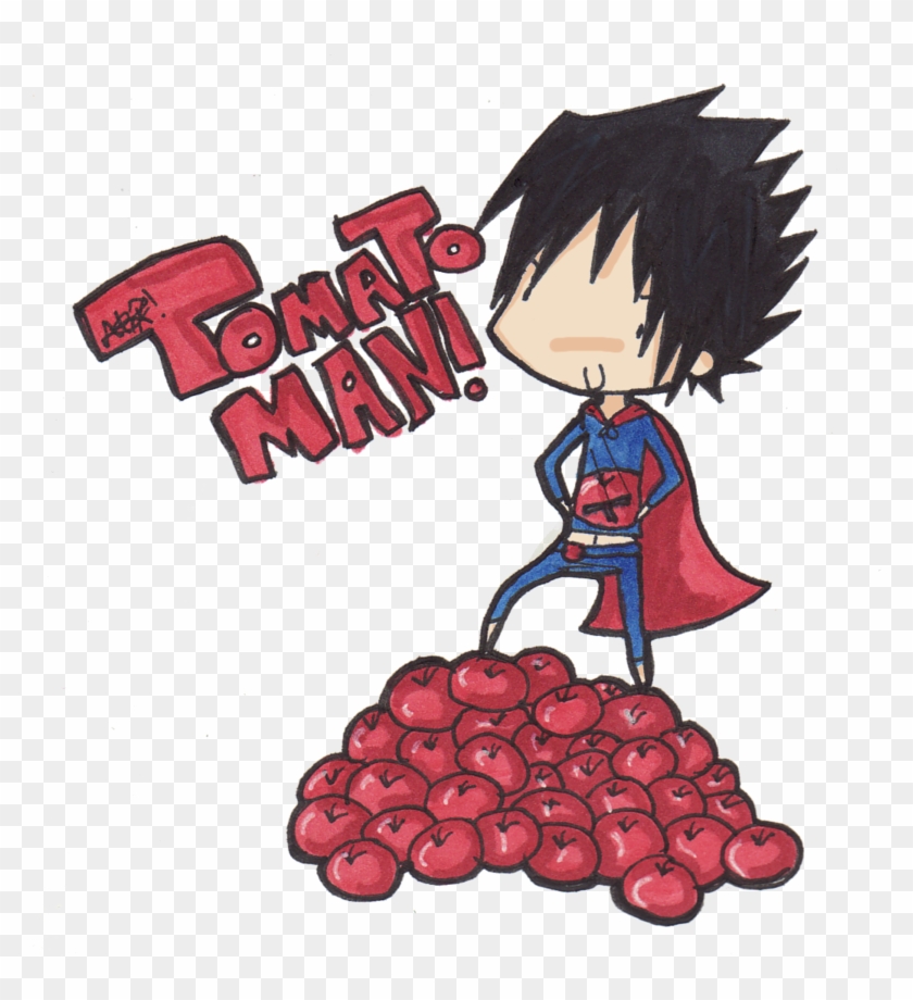 Tomato Man By Animeface - Sasuke Tomato - Full Size PNG Clipart Images ...