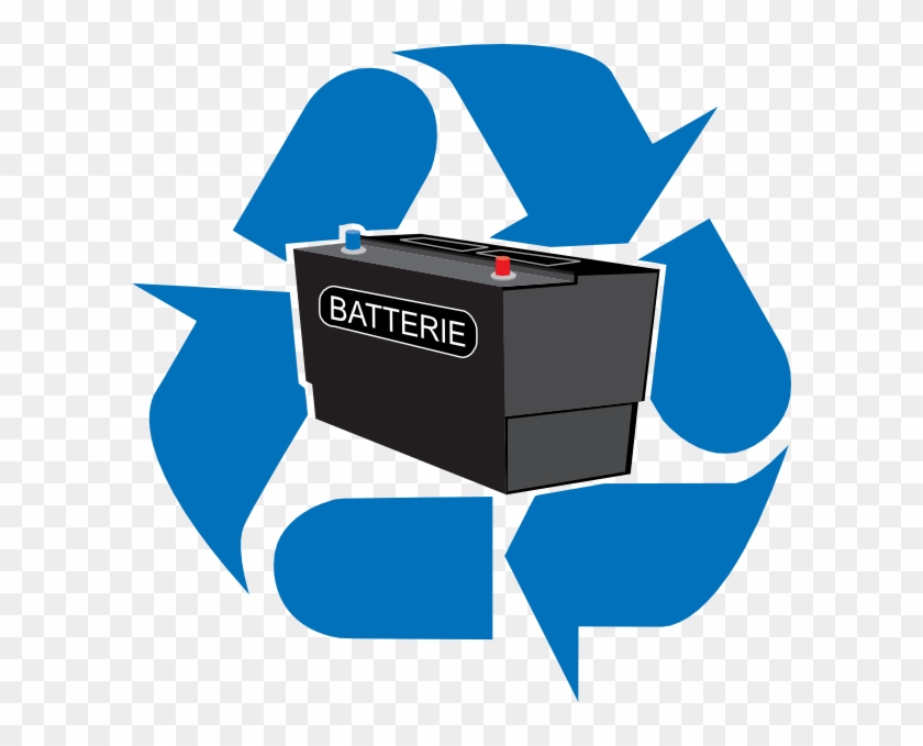 Car Battery Clipart - Lead Acid Battery Recycling - Full Size PNG ...
