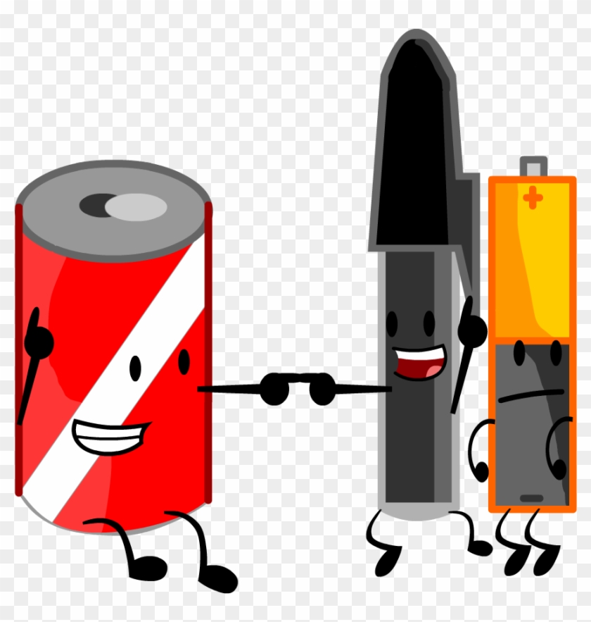 Soda Sharpie Battery - Bfdi Battery - Full Size PNG Clipart Images Download
