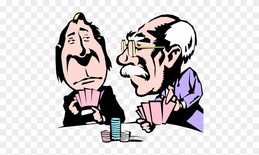 Cartoon Poker Players Royalty Free Vector Clip Art - Clip Art - Full ...