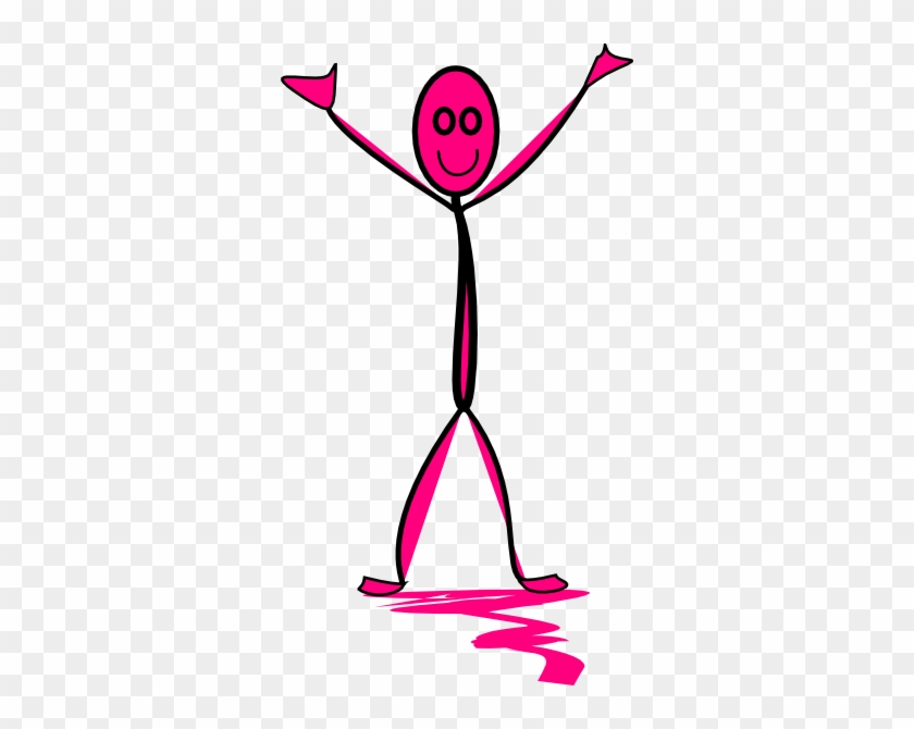 This Free Clip Arts Design Of Stickman Celebrating - Clip Art - Free ...