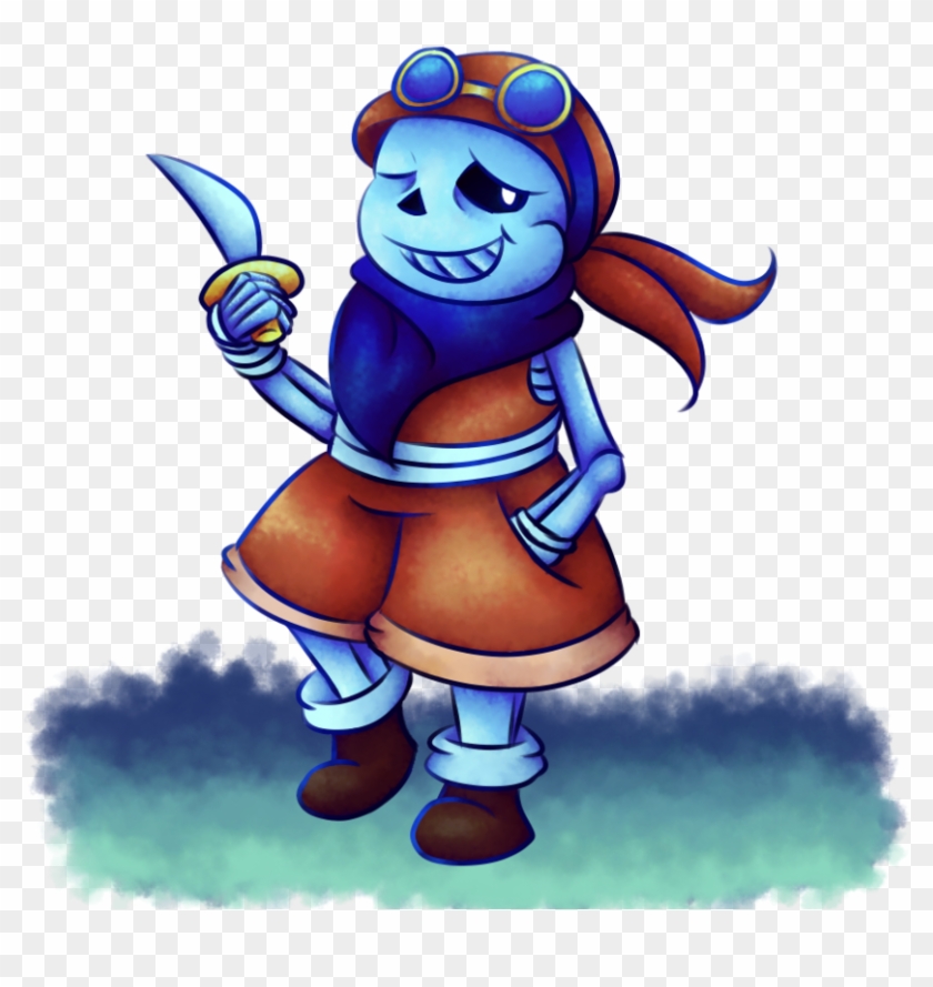 Thief Sans By Lady-zephyrine - Cartoon - Full Size PNG Clipart Images ...