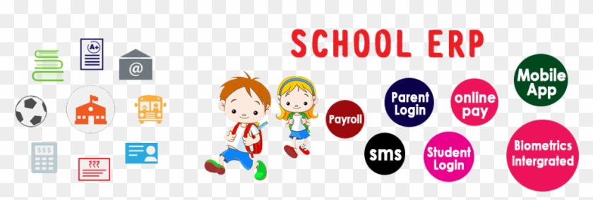 Office Management Clipart Business Student - School Management Erp ...