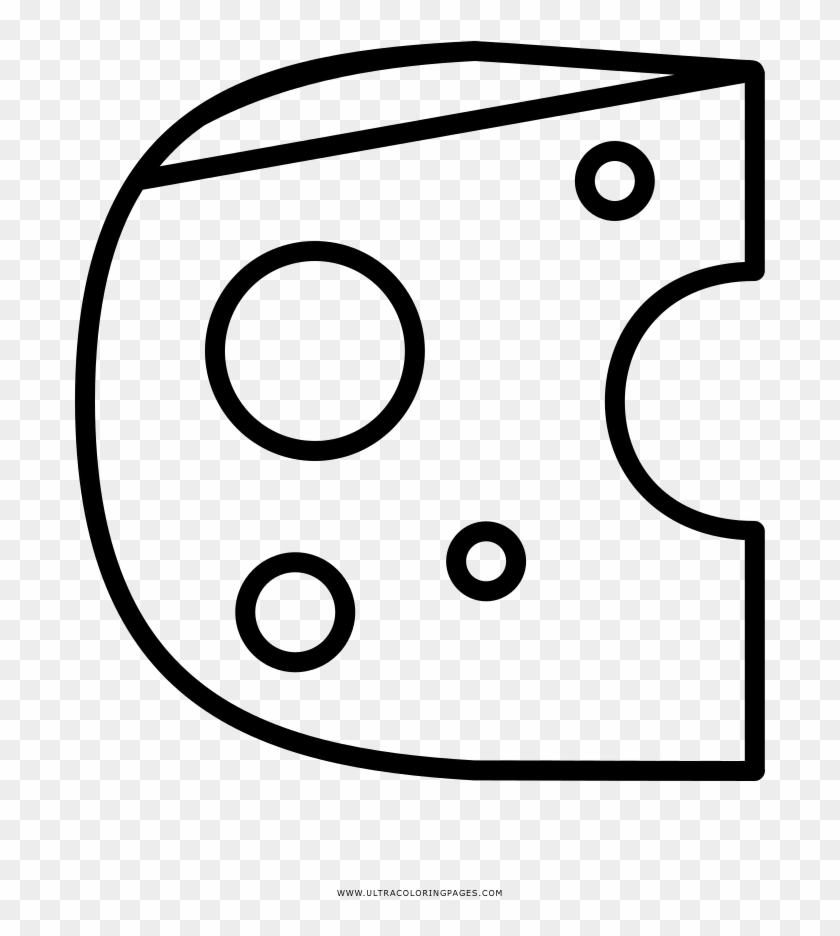 Cheese Coloring Page - Drawing - Full Size PNG Clipart Images Download