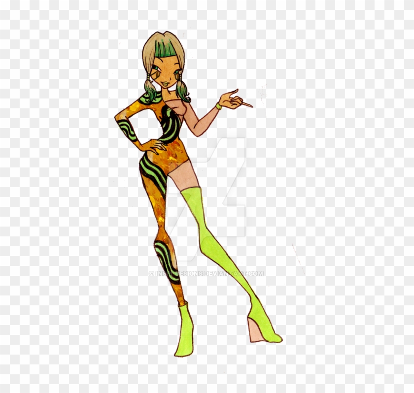 Amber, Witch Of Resin - Winx Club - Full Size PNG Clipart Images Download