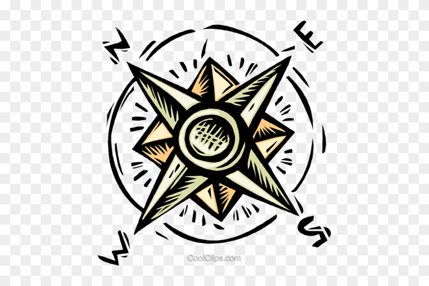 Compass Clipart Cute - Compass Rose Clipart Png - Full Size PNG Clipart ...