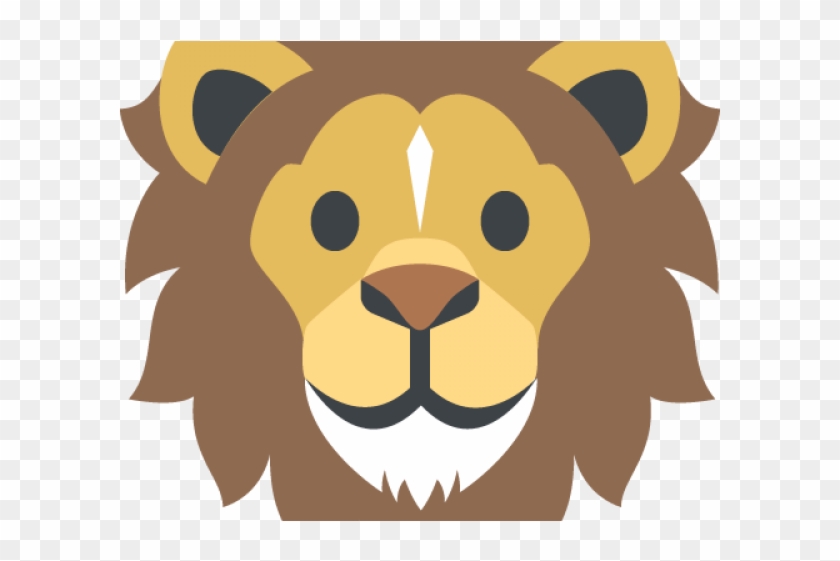 Lion Clipart Emoji - Lion Emoji Png - Full Size PNG Clipart Images Download