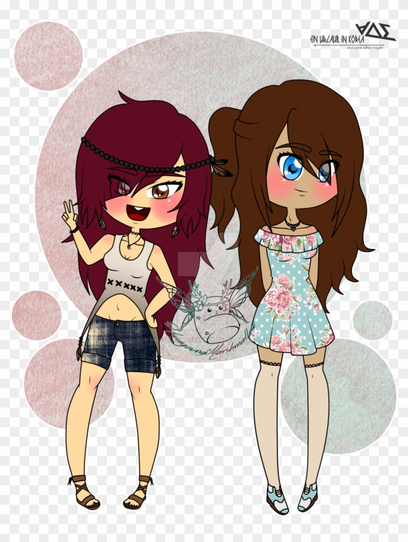 Hwayoungmarshmallow Shane And Sienna - Cartoon - Free Transparent PNG ...