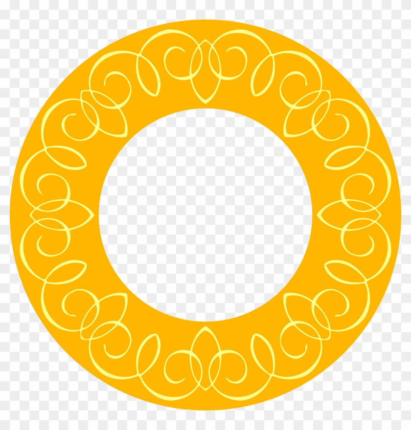 This Free Icons Png Design Of Flourish Frame 4 - Clip Art - Full Size ...