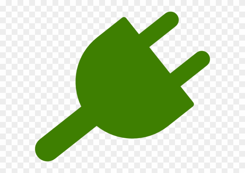 Electrical Clipart Transparent - Electric Plug Green Icon - Full Size ...