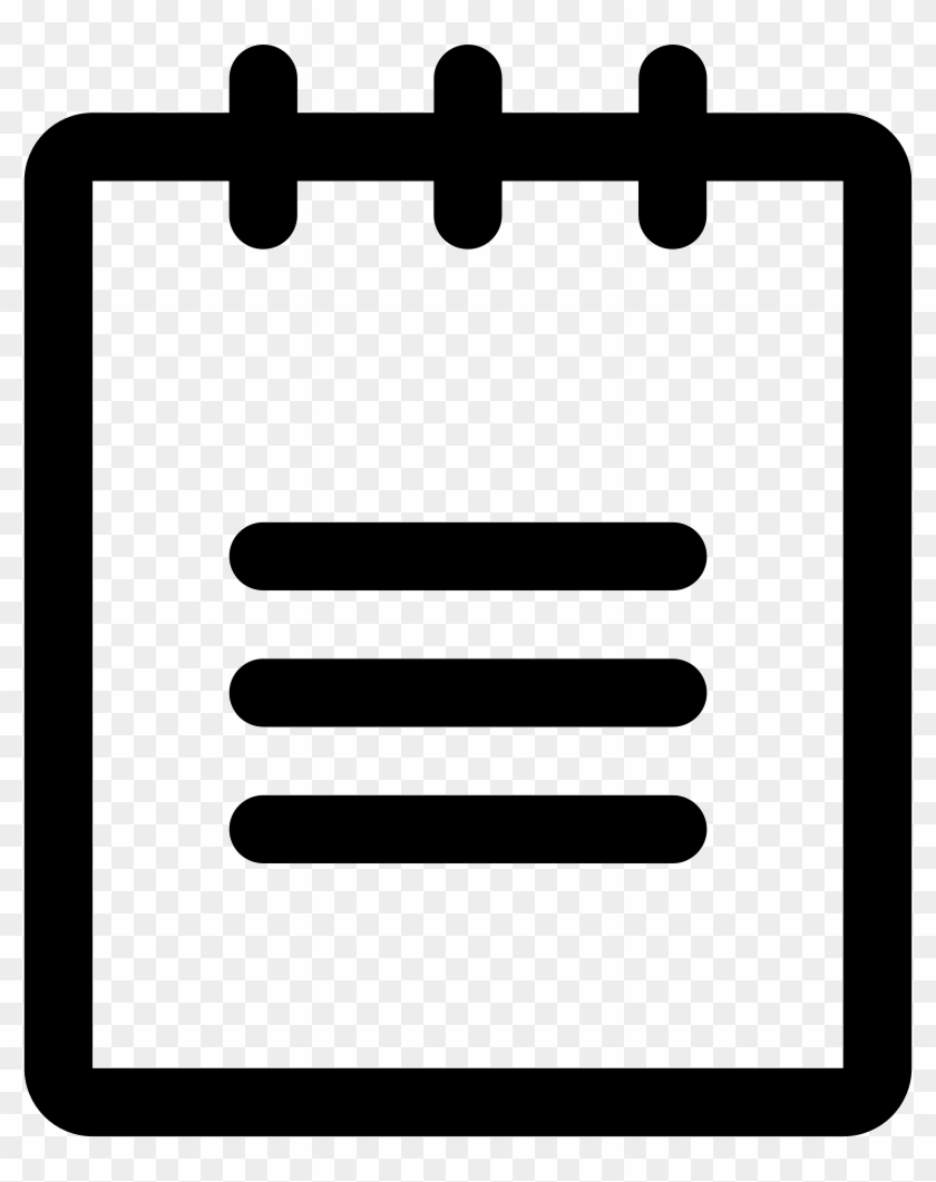 Notepad Comments - Notepad Comments - Full Size PNG Clipart Images Download
