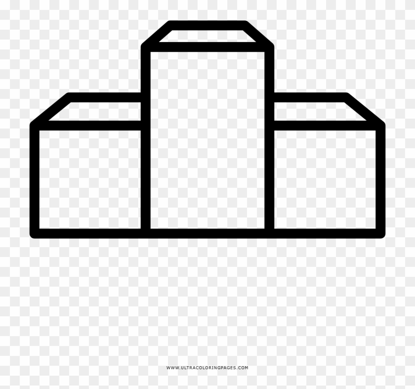 Podium Coloring Page - Imagenes De Un Podium Para Colorear - Full Size ...