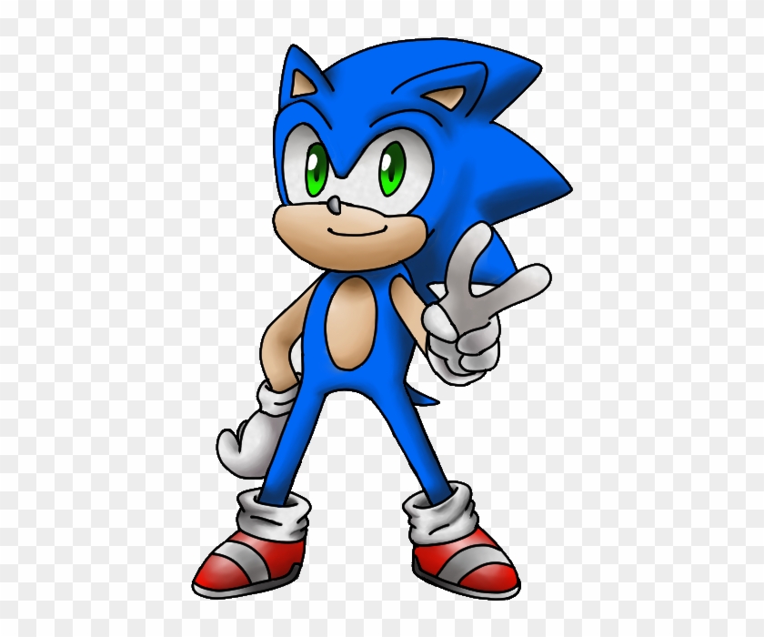 Classic Sonic By Kellycheeseburger10 - Cartoon - Free Transparent PNG ...