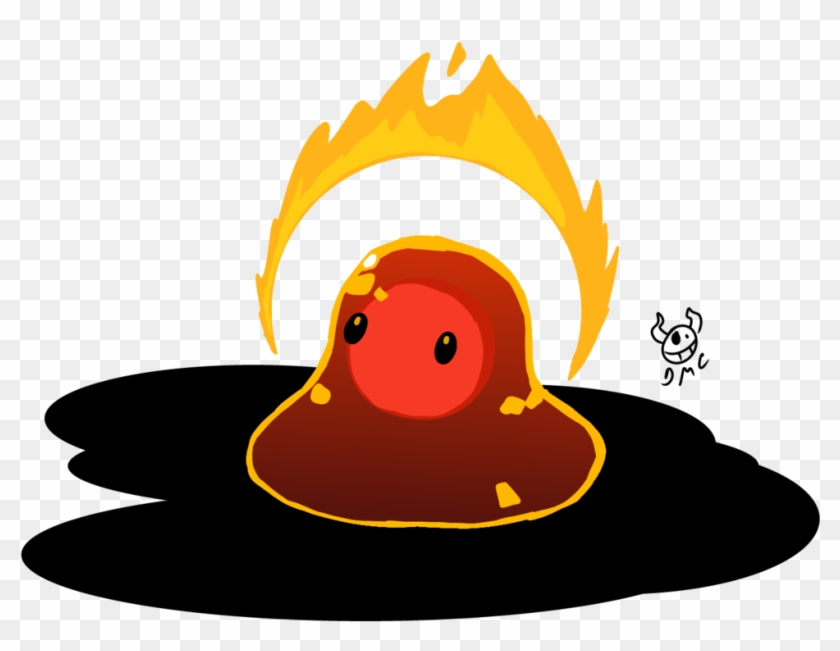 Fire Slime By Marscam - Fire Slime By Marscam - Free Transparent PNG ...