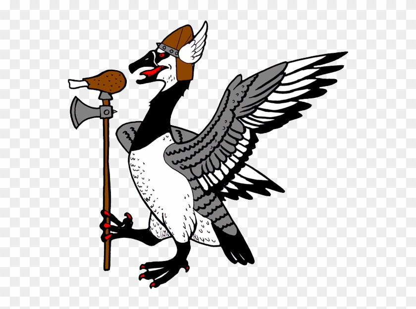 Heraldic Vicious Battle Goose By Pixelmecha - Digital Art - Full Size ...