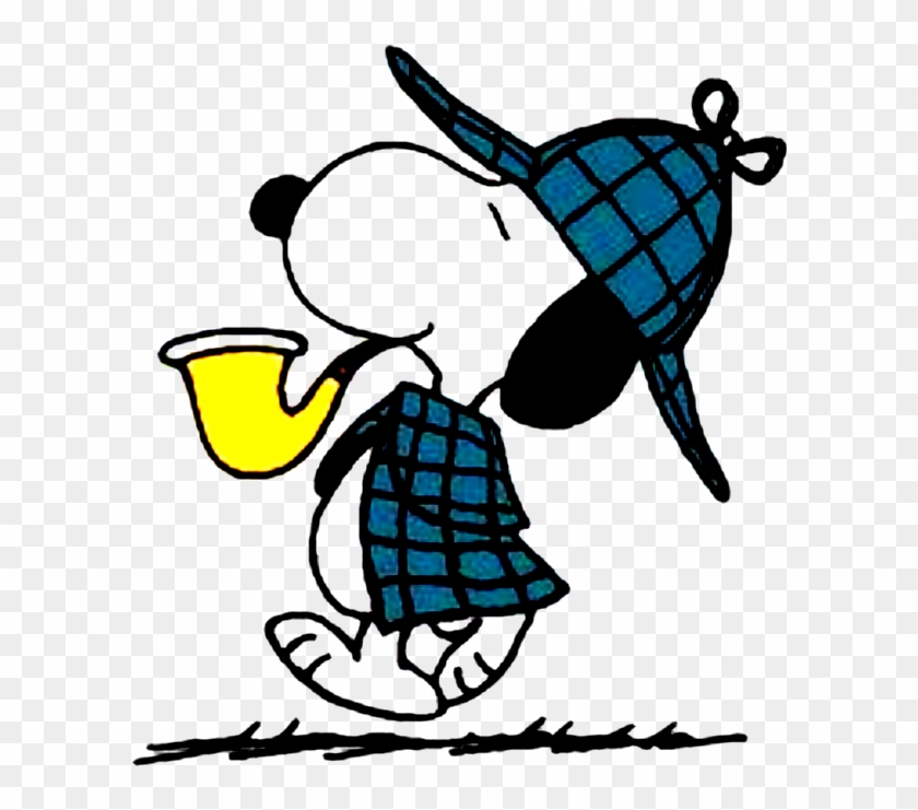 Beagle Sherlock By Bradsnoopy97 - Snoopy Detective - Full Size PNG ...