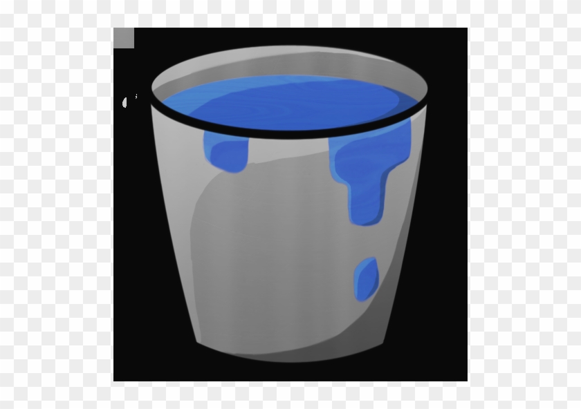 Minecraft Bucket With Water Icon, Png Clipart Image - Cubo De Agua ...