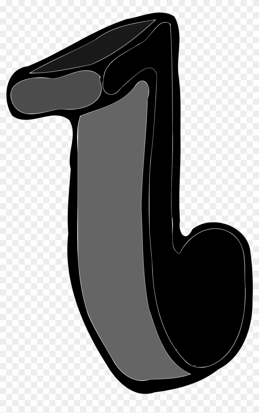 Single Music Note 2 - Clip Art - Full Size PNG Clipart Images Download