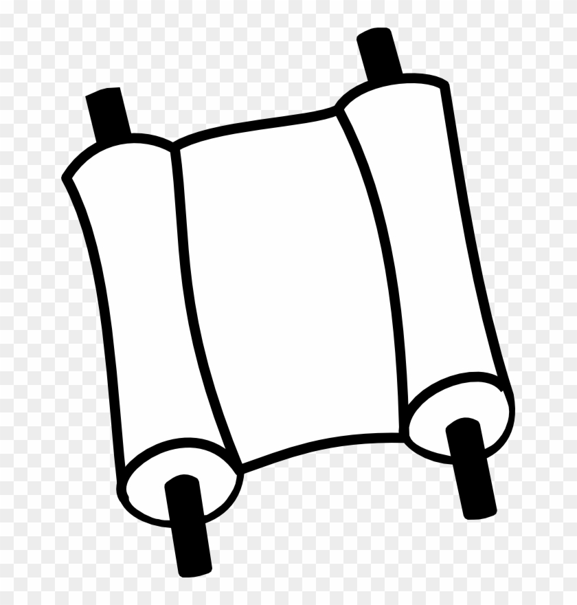 Printable Scroll Paper - Scroll Coloring Pages - Full Size PNG Clipart ...