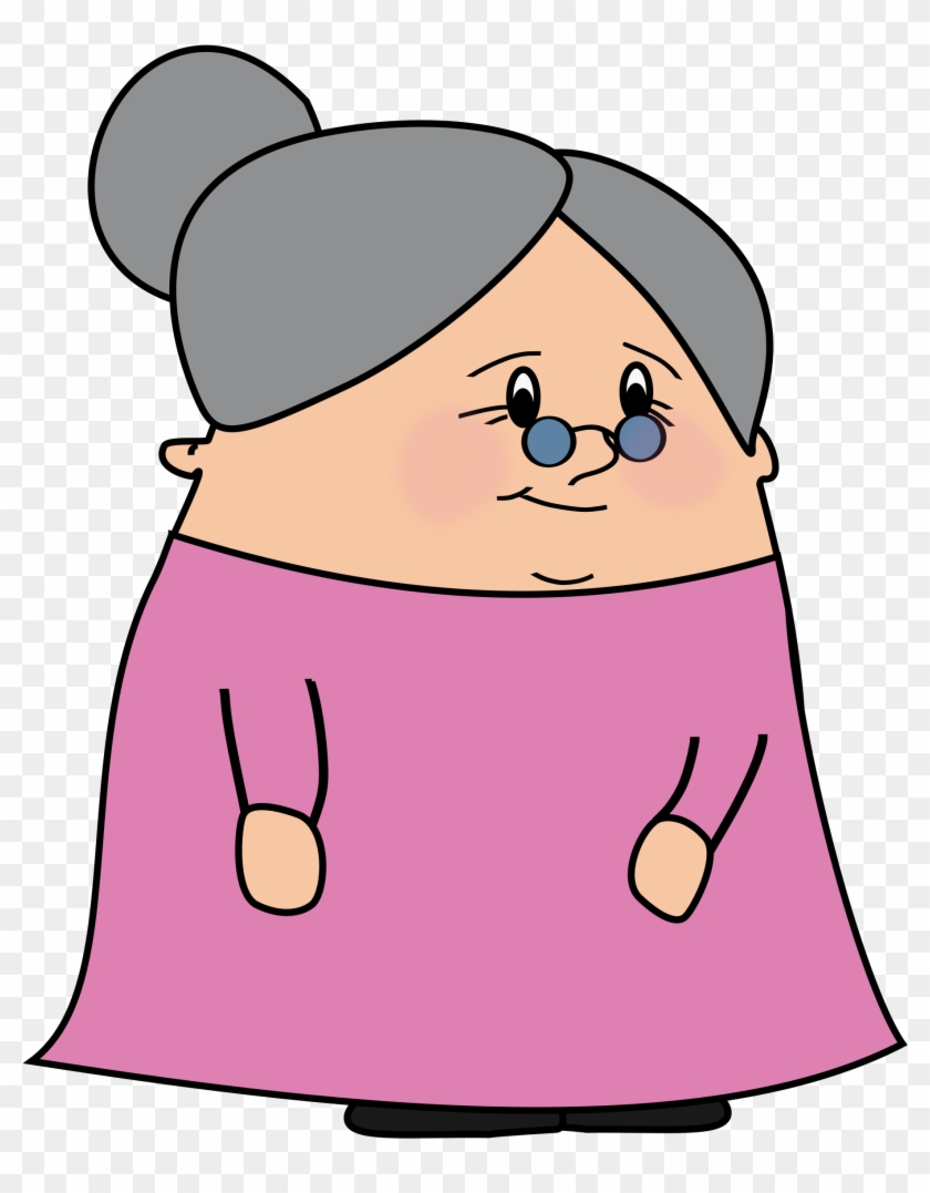 Clipart - Old Lady Clipart - Full Size PNG Clipart Images Download