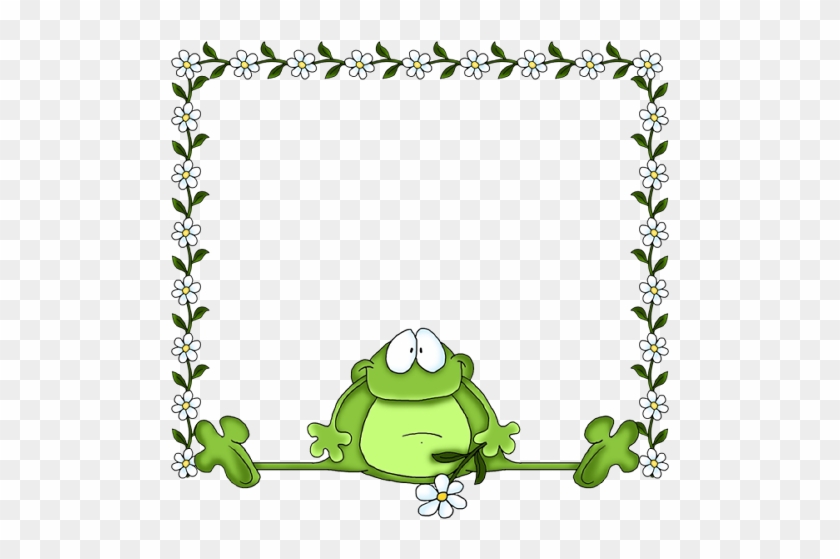 Frog Paper Design - Frog Border - Full Size PNG Clipart Images Download
