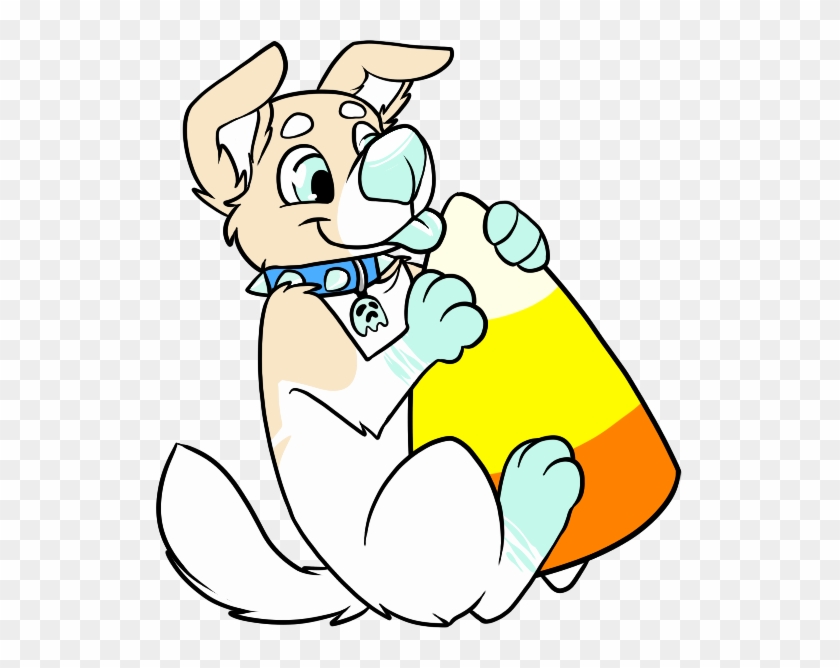 Ghost Candy Corn Chibi - Ghost Candy Corn Chibi - Free Transparent PNG ...