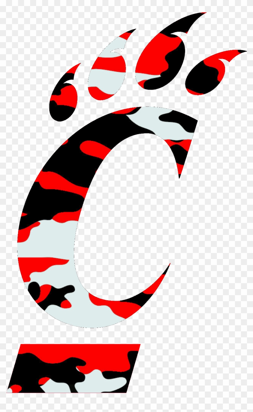 Uc Bearcats Logo Red Camouflage Image - Cincinnati Bearcats Logo Vector ...