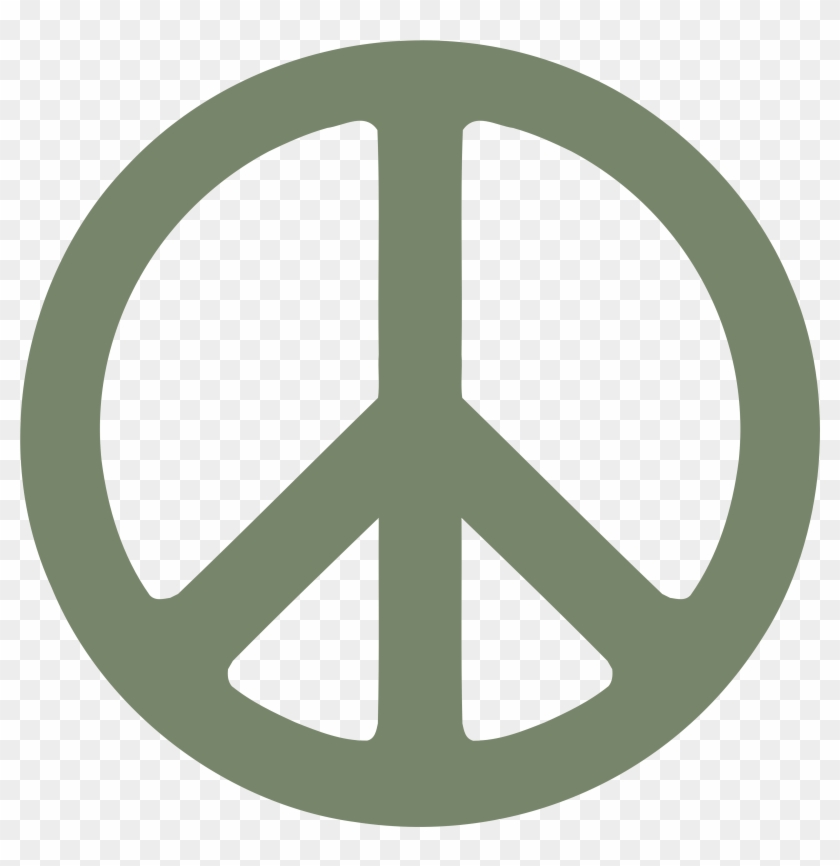 Camouflage Green Peace Symbol 1 Dweeb Peacesymbol - Describe Me In ...